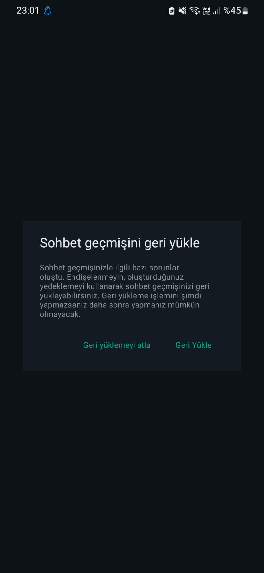 WhatsApp Mesajlarımı Sildi - Şikayetvar