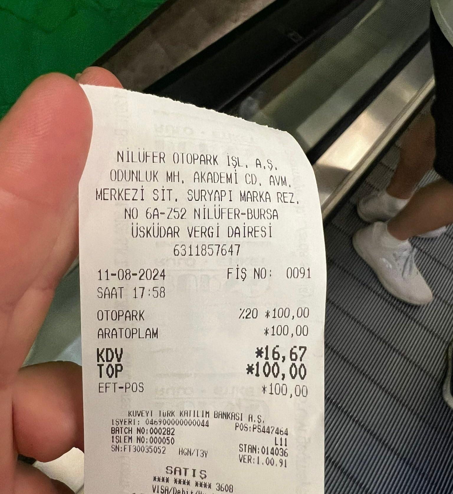 Sur Yapı Marka AVM Sur Yapı Otopark Hizmetinde Yaşanan Sorunlar - Şikayetvar