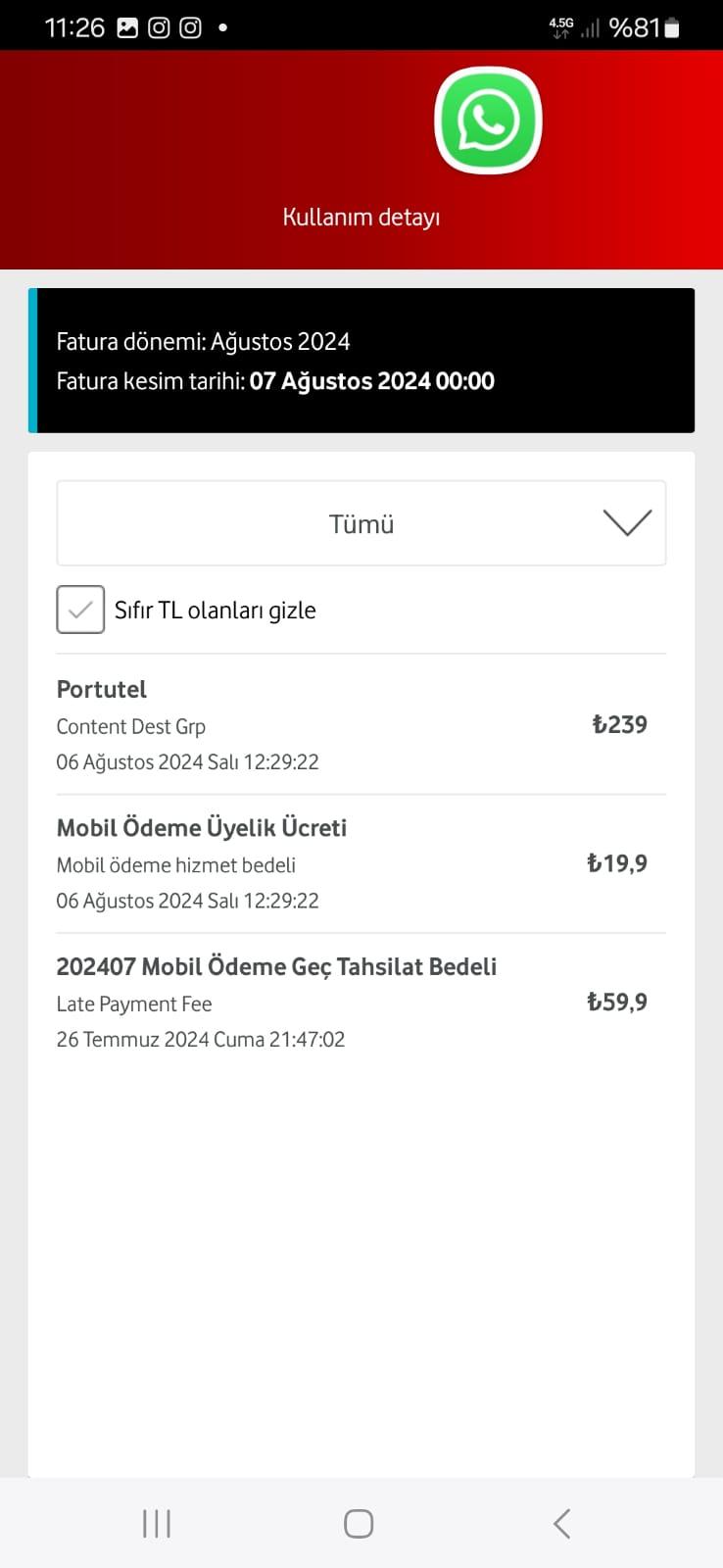Vodafone Yanlış Yönlendirme ve Haksız Ücretlendirme Mağduriyeti - Şikayetvar