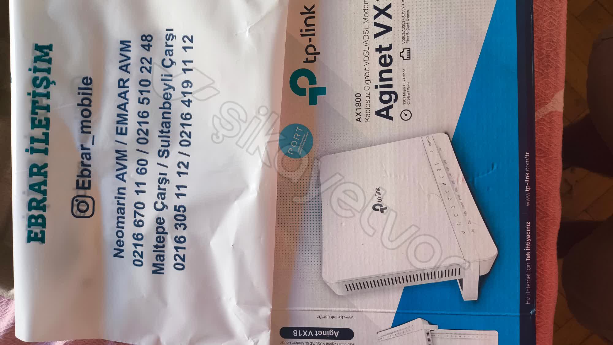 Türk Telekom Modem Kutusundan Farklı Model Modem Çıktı. - Şikayetvar