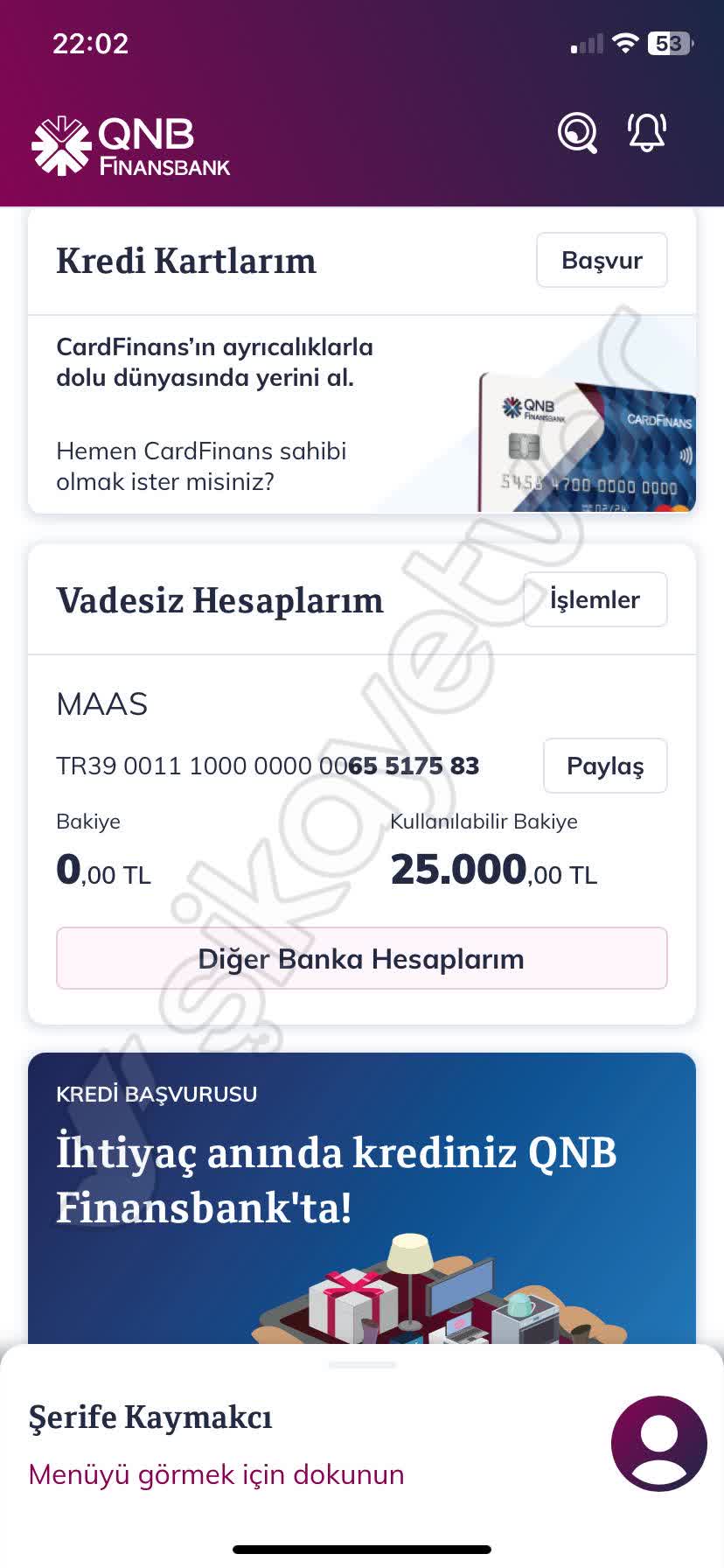QNB Türkiye QNB Finansbank Görünmeyen Borç, Kapatılmayan Hesap ...