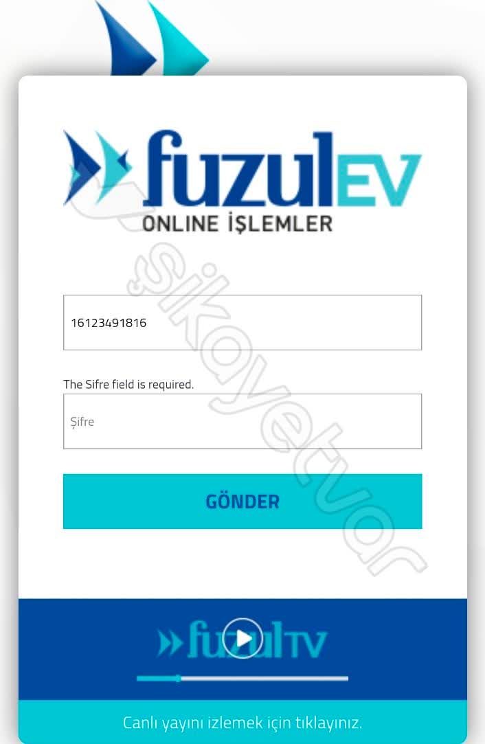 Fuzul Ev Fuzulev İpotek Kaldırmıyor - Şikayetvar