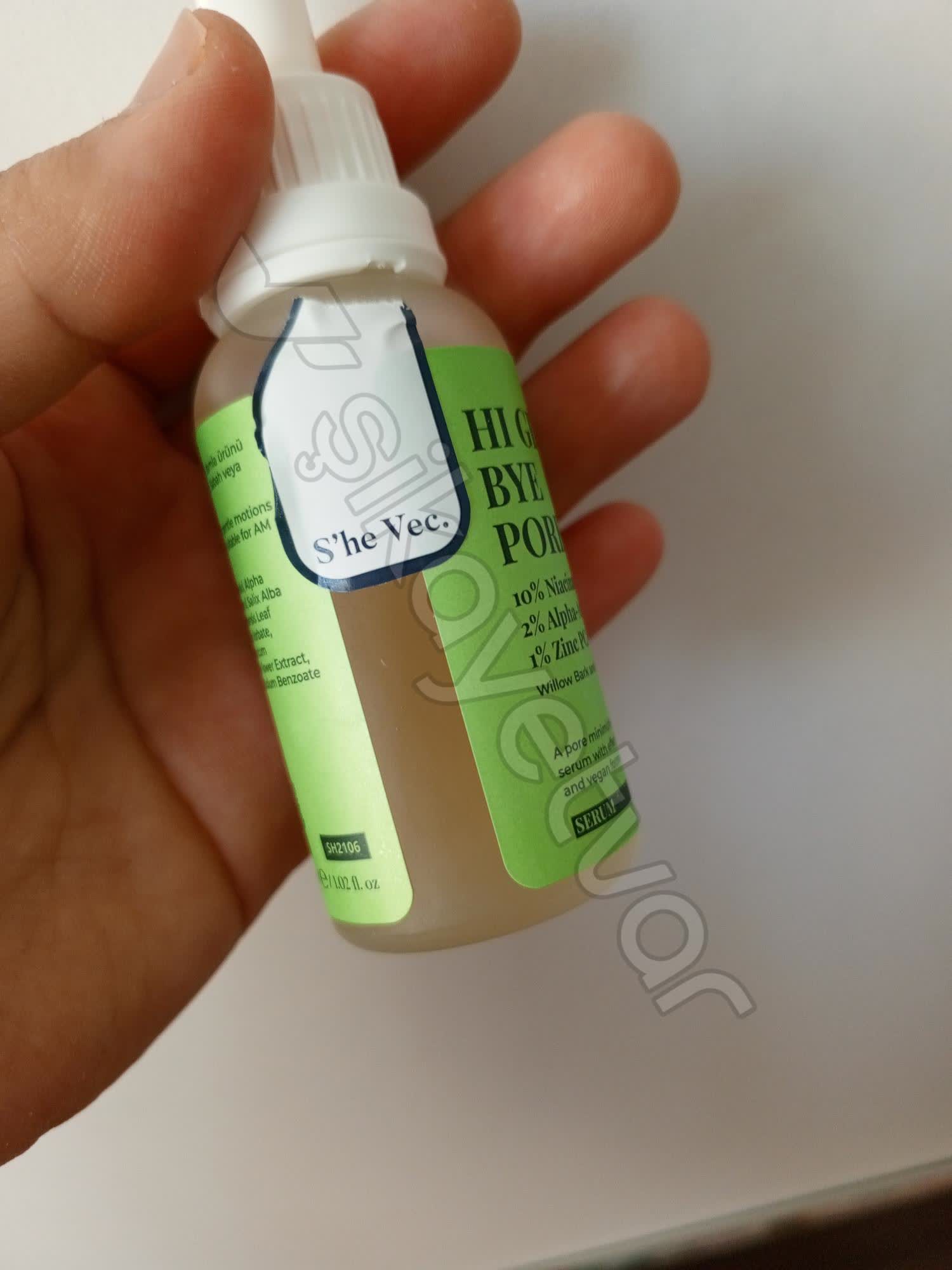 SHE Vec Hı Girls Bye Pores Serum Köpürme Ve Sararma - Şikayetvar