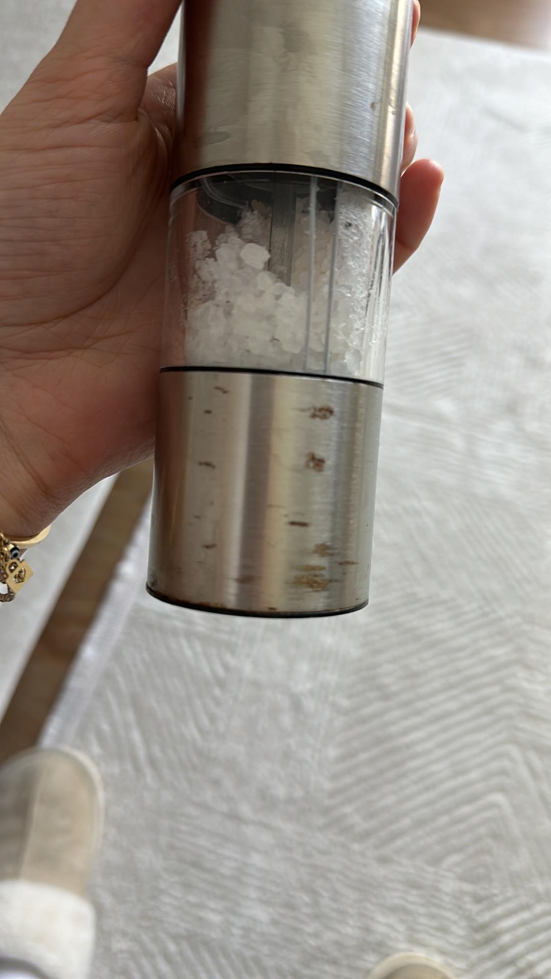 WMF Pepper and Salt Grinder Rusted After 6 Months of Use - Xolvie