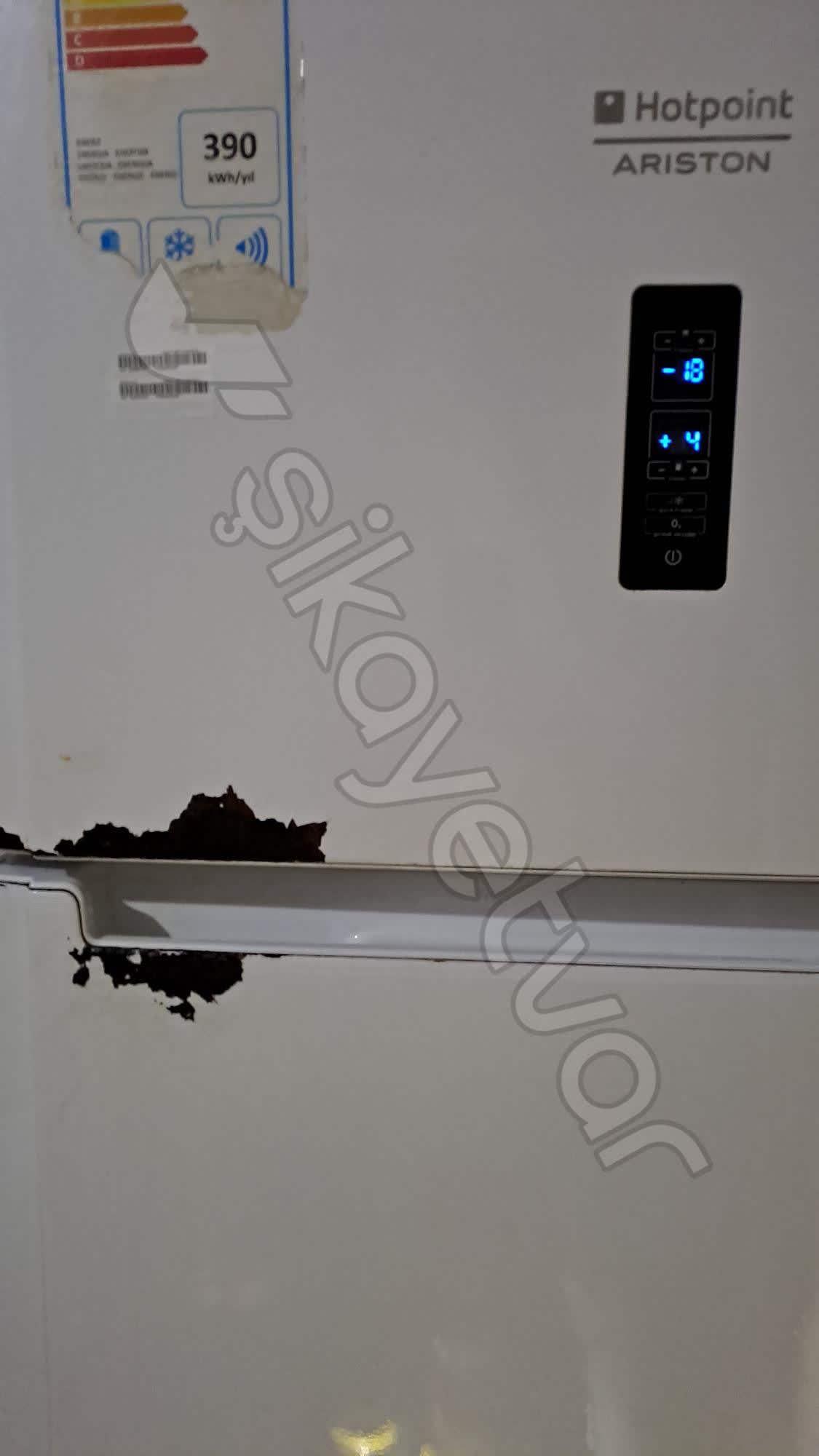 Hotpoint Indesit Hotpoint Indesit Her Tarafı Çürüyen Ariston Buzdolabı ...