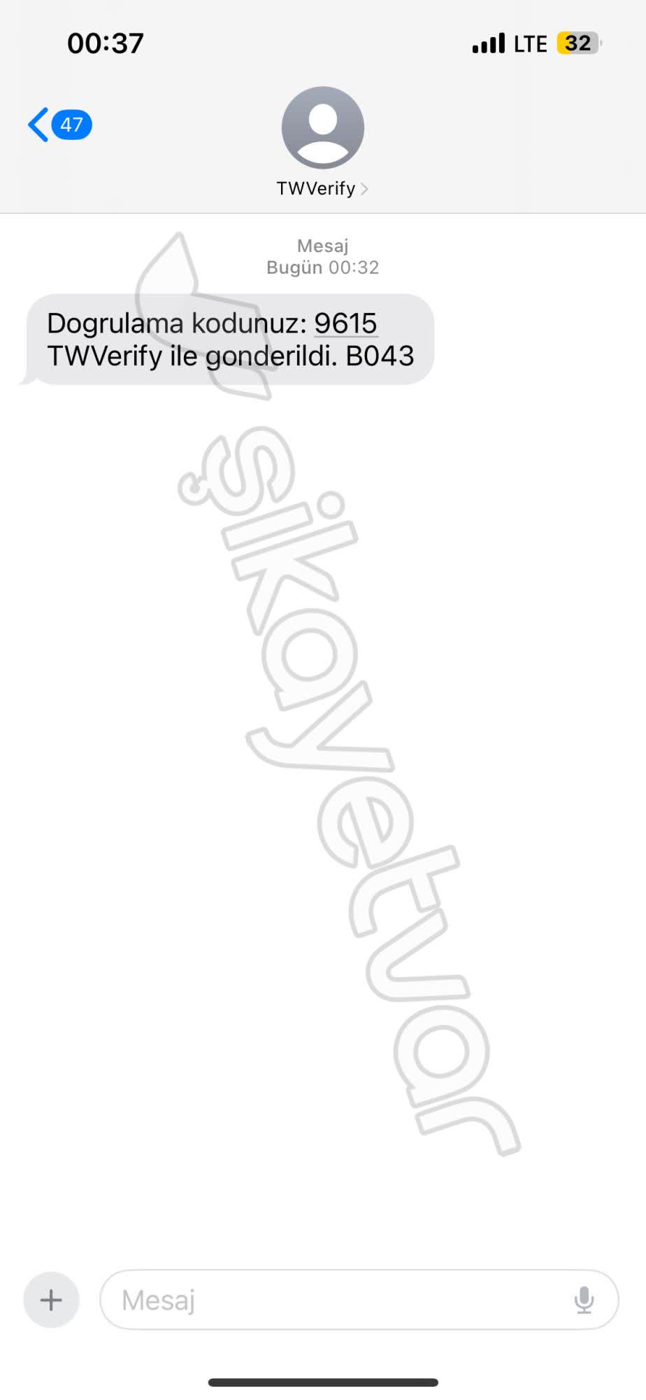Twverify Doğrulama Kodu Şikayet Hakkı Da - Şikayetvar