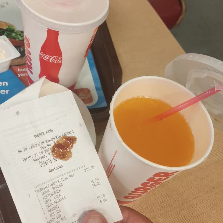 Burger King Sıra Ve Kasa Sorunu - Şikayetvar