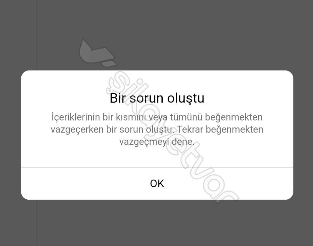 Instagram Basit Şeylere Bile Durduk Yere Hata Çıkartıyor! - Şikayetvar
