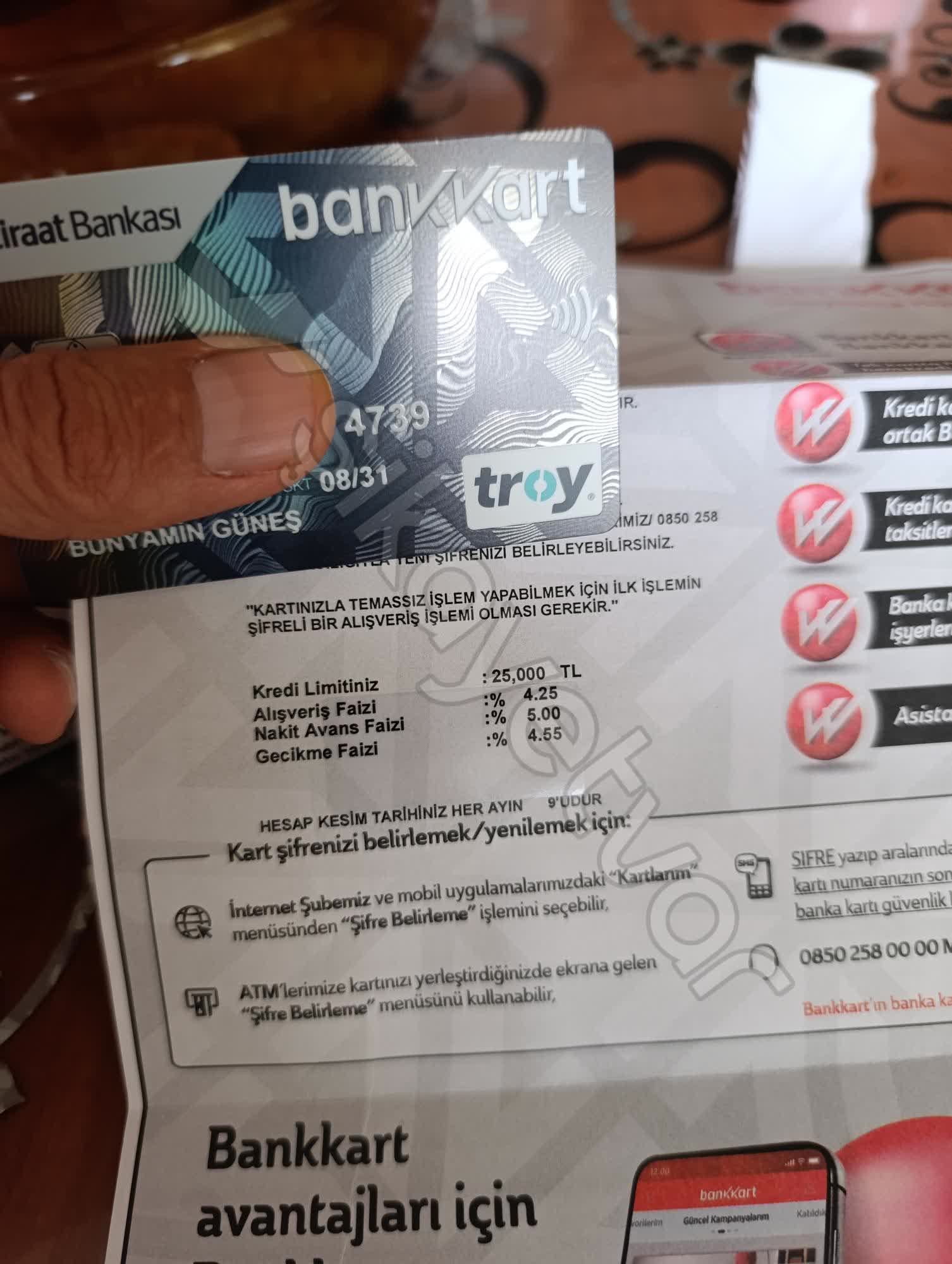 Ziraat Bankası Kredi Kart Yenilemede Anlamsız İptal? - Şikayetvar