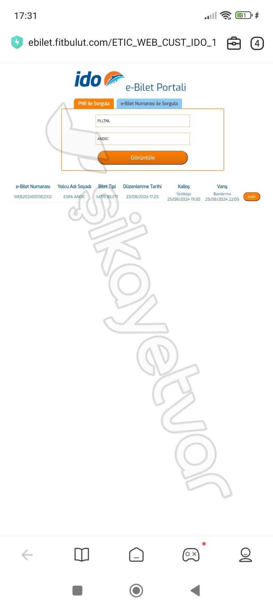 İDO Sefer Saatleri Gecikme - Şikayetvar