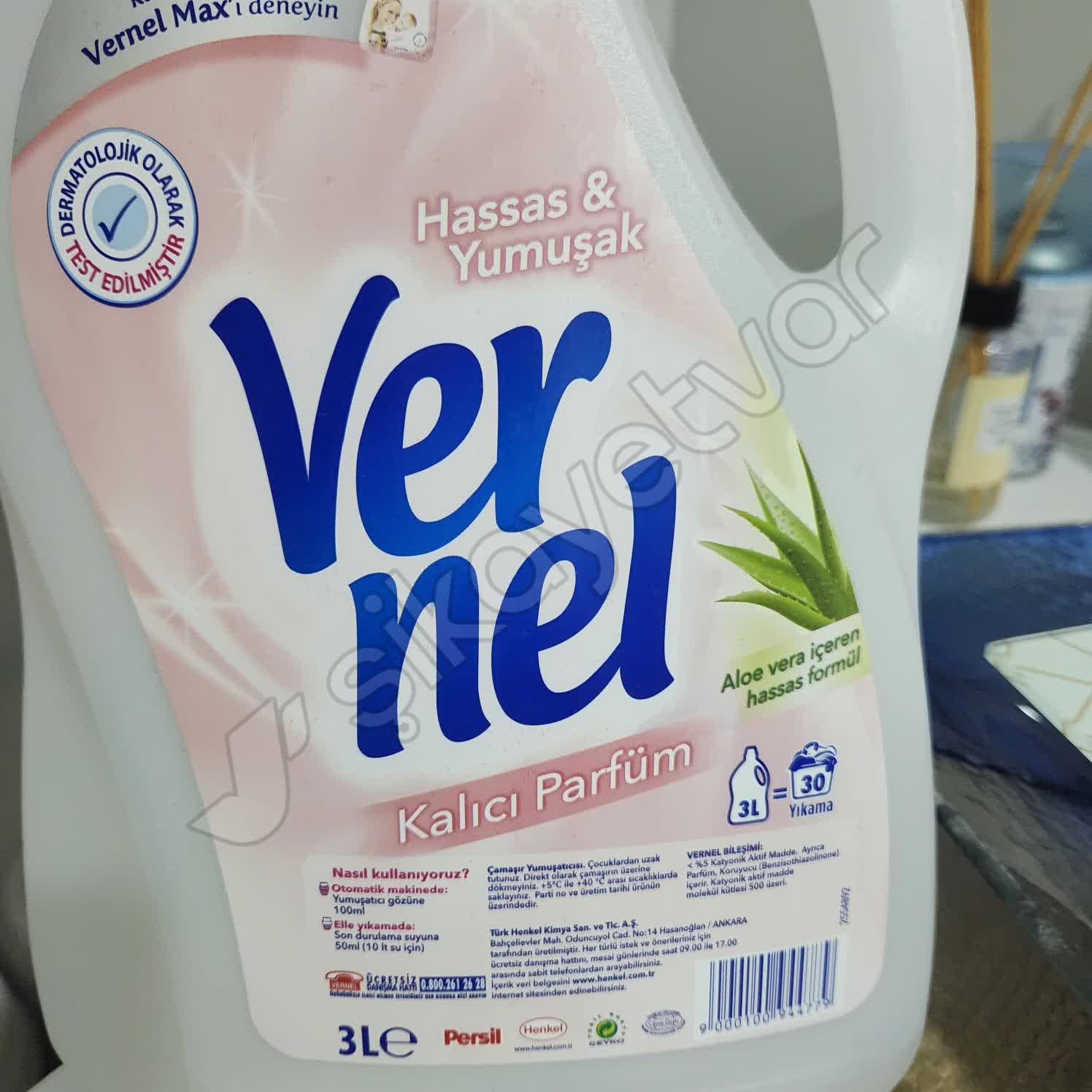 Vernel Yumuşatıcı, Parfüm Kokusu Yok - Su Gibi* İçeriği Çok Kötü ...