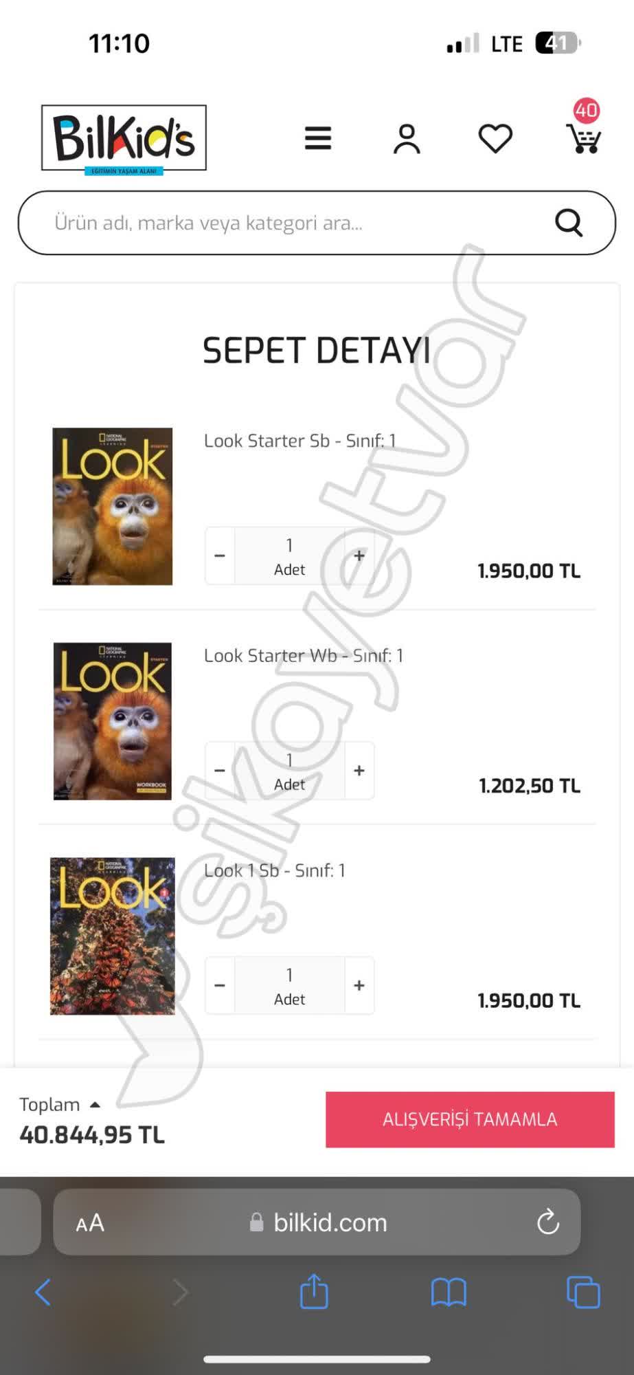 Bilnet Okulları Bilnet 2024-2025 Kitap-Kırtasiye Paket Fahiş Fiyatları - Şikayetvar