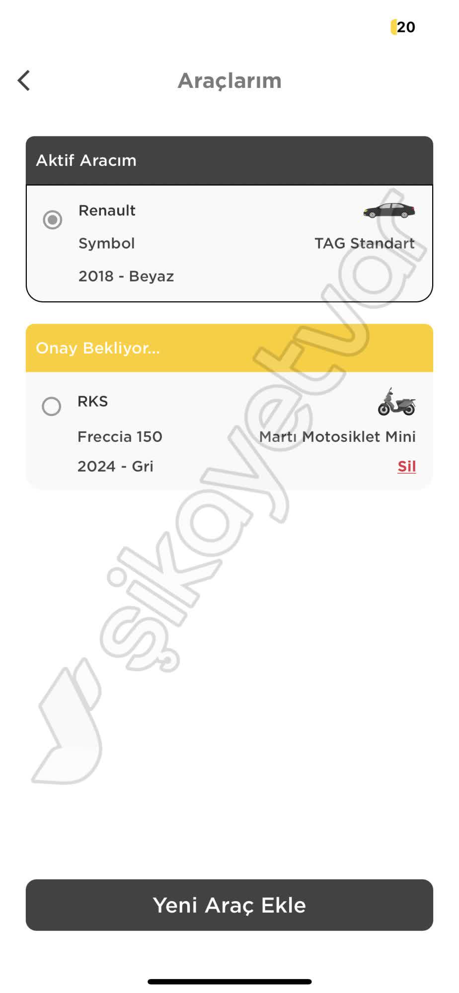Çözüldü: Martı Martı Tag Araç Ekleme İçin Onay Süresi Zulmü - Şikayetvar Çözüldü: Martı Martı Tag Araç Ekleme İçin Onay Süresi Zulmü - Şikayetvar