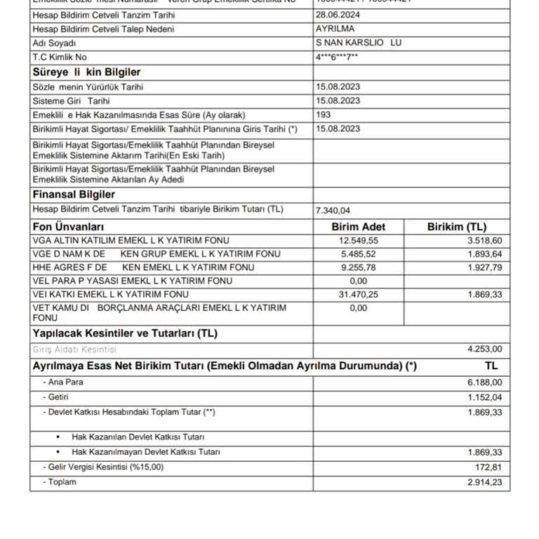 Türkiye Hayat Emeklilik Besten Ayrılma ve Ulaşabilirim Şikayetleri ...