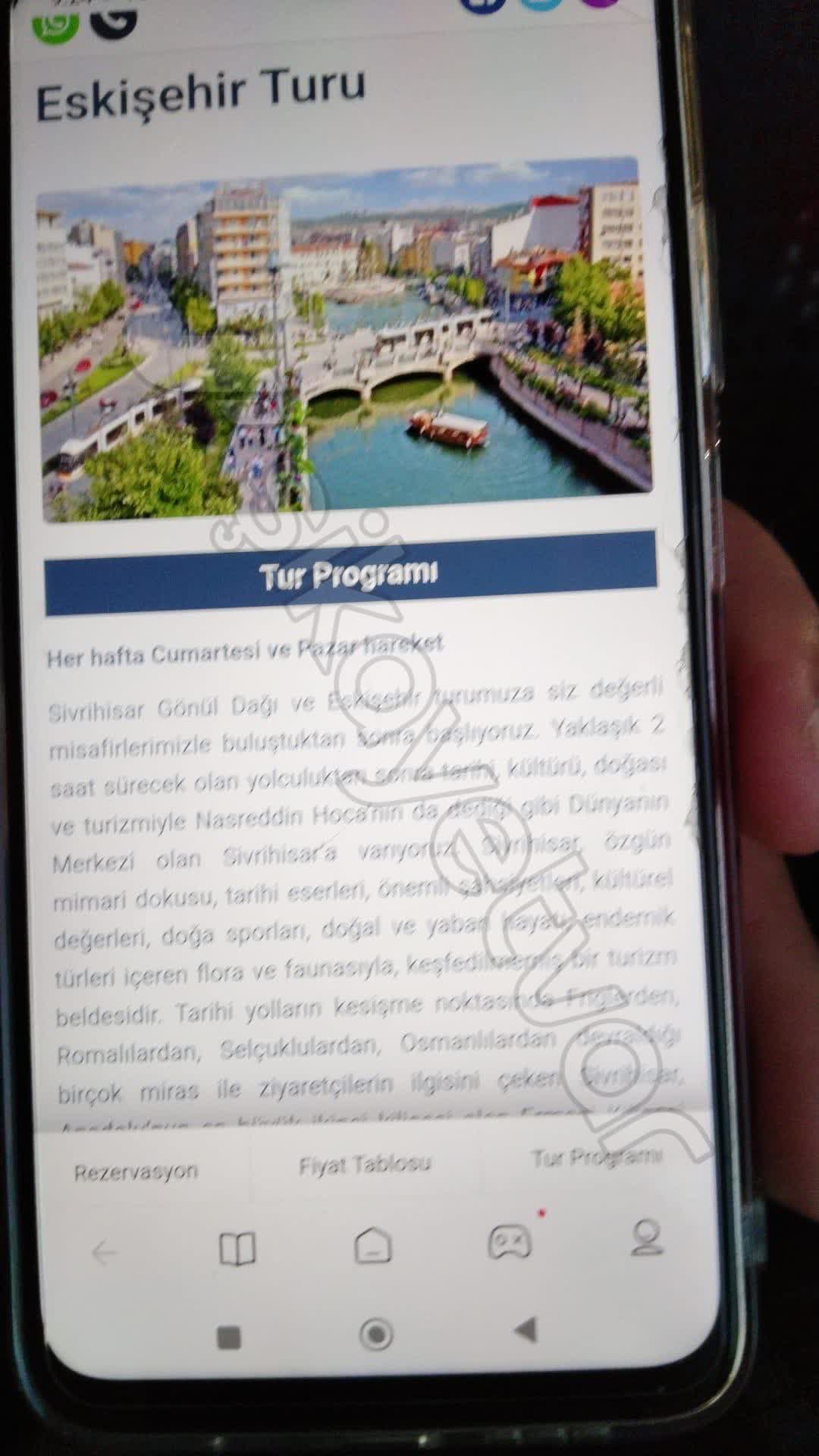 Eksen Turizm Eksen Tur Eskişehir Gezisi - Şikayetvar