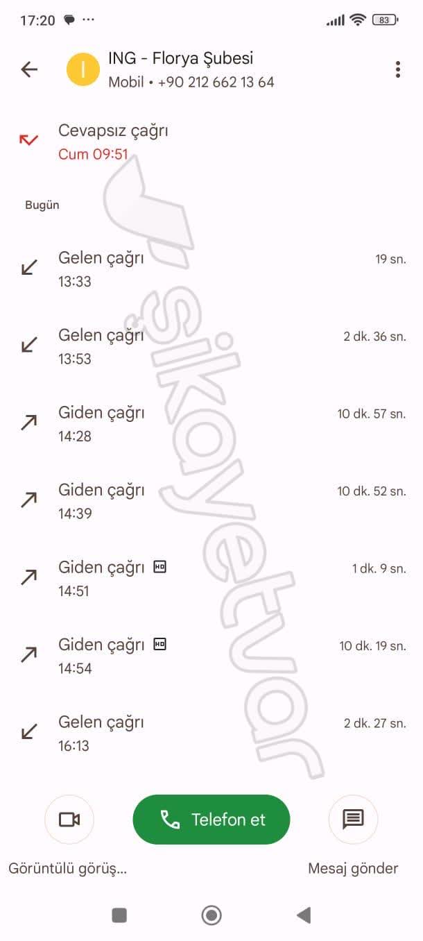 ING ING Bank Florya SWİFT İşlemi Problemi - Şikayetvar