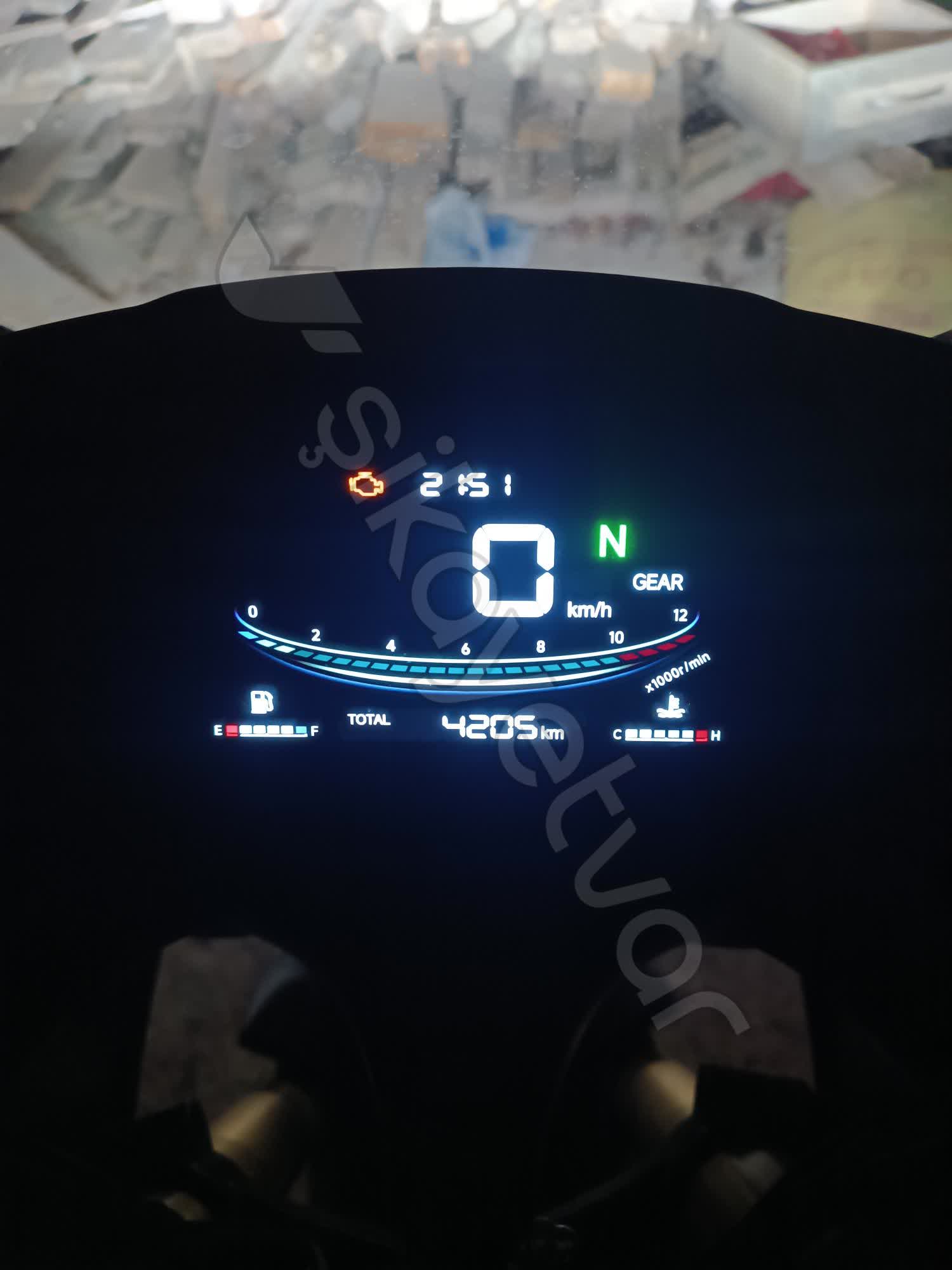 RKS Motor RKS Srk 125 R Arıza Lambası Yanması Sönmüyor - Şikayetvar