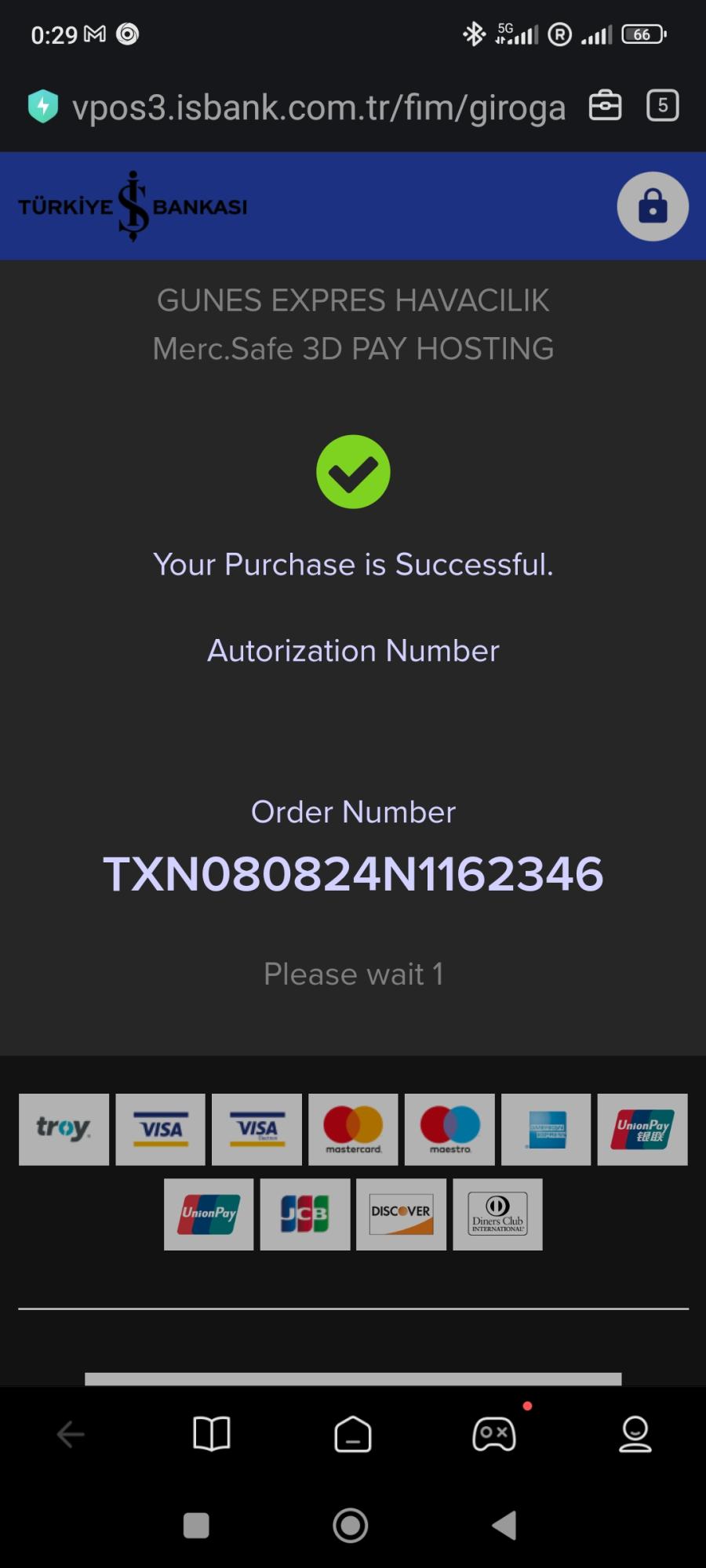 SunExpress Airlines Payment Made for SunExpress Ticket, but No PNR Code ...