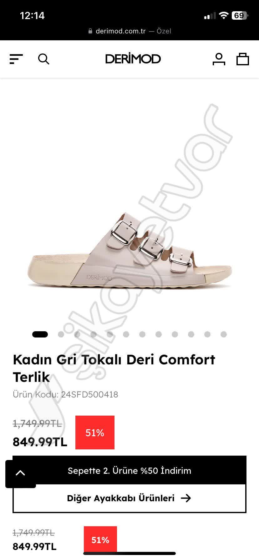 Derimod Terlik Ve Geldiği Hal - Şikayetvar