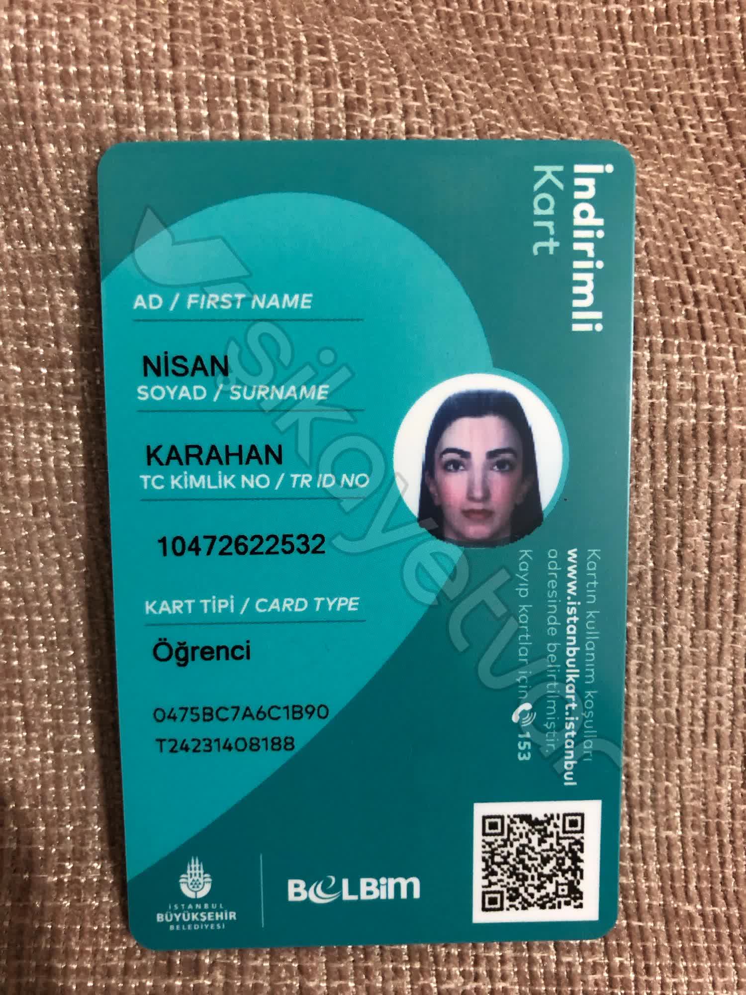 BELBİM (İstanbulkart) Akbilime Yamuk Fotoğraf Basıldı - Şikayetvar