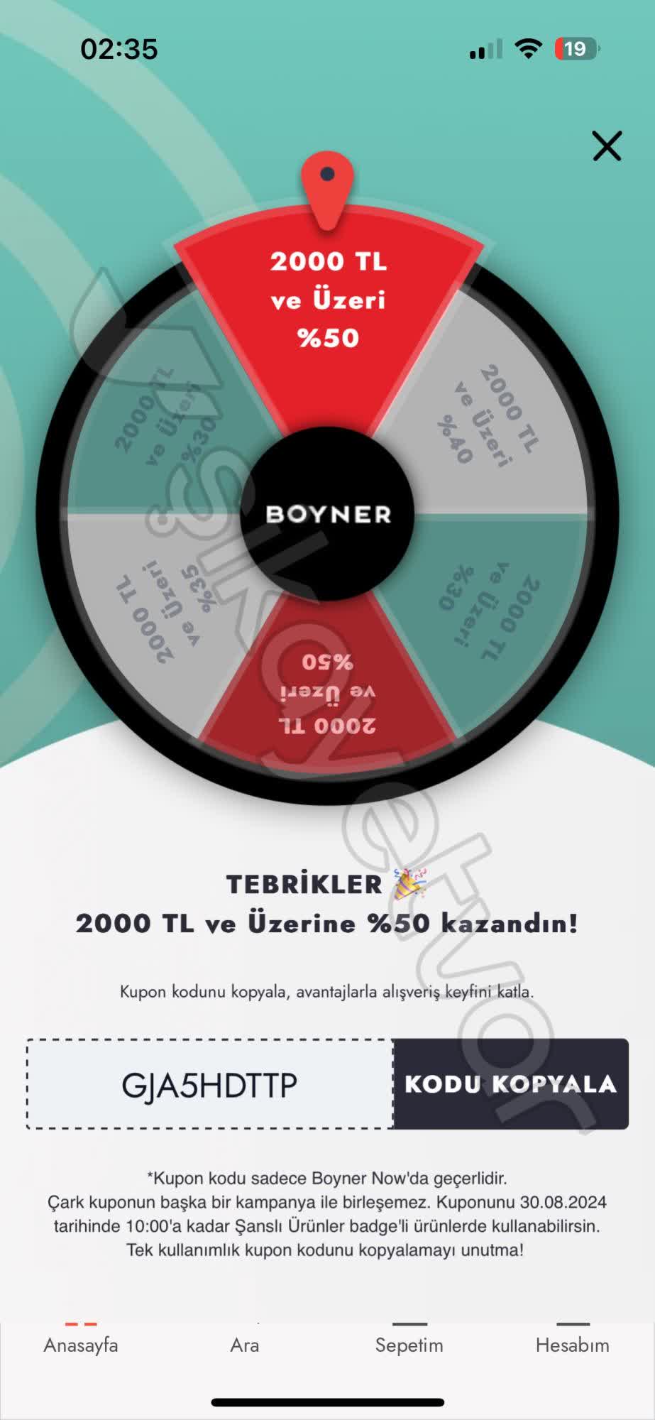Boyner Now 2000 Tl Ve Üzeri Alışverişe %50 Hediye Çekim Kullanılamıyor ...