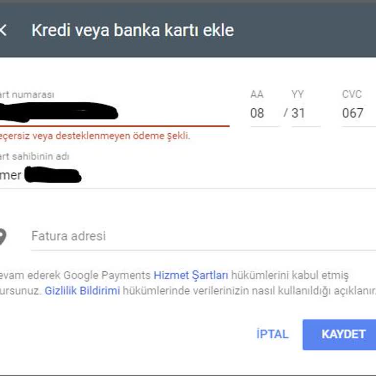 Troy Kart ve Ödeme Yapamıyorum Şikayetleri - Şikayetvar