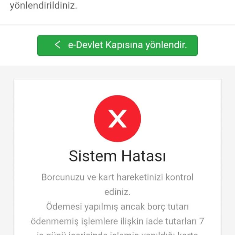 E-Devlet (Turkiye.gov.tr) Bin Numarası Sistemde Kayıtlı Değil - Şikayetvar