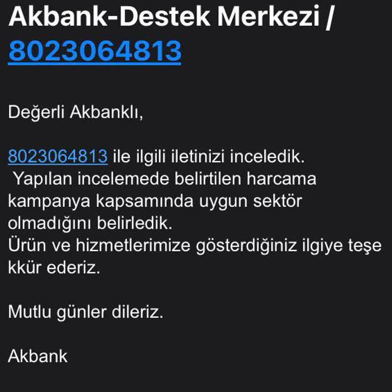 Akbank Adı Kullanılarak Yapılan Yanıltıcı Reklamlar Hakkında Uyarı ...