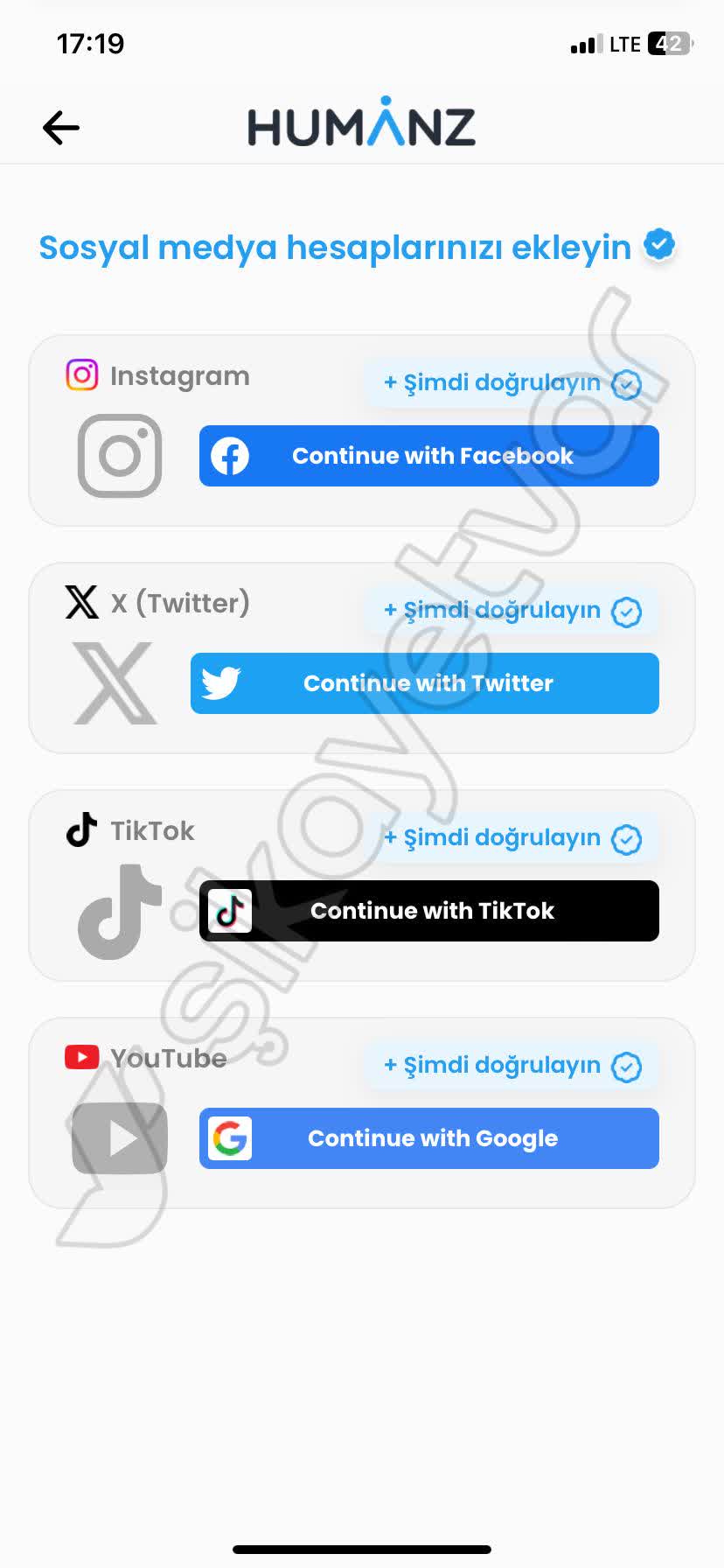 Humanz Türkiye Uygulamasında Instagram Bağlantı Sorunu! - Şikayetvar