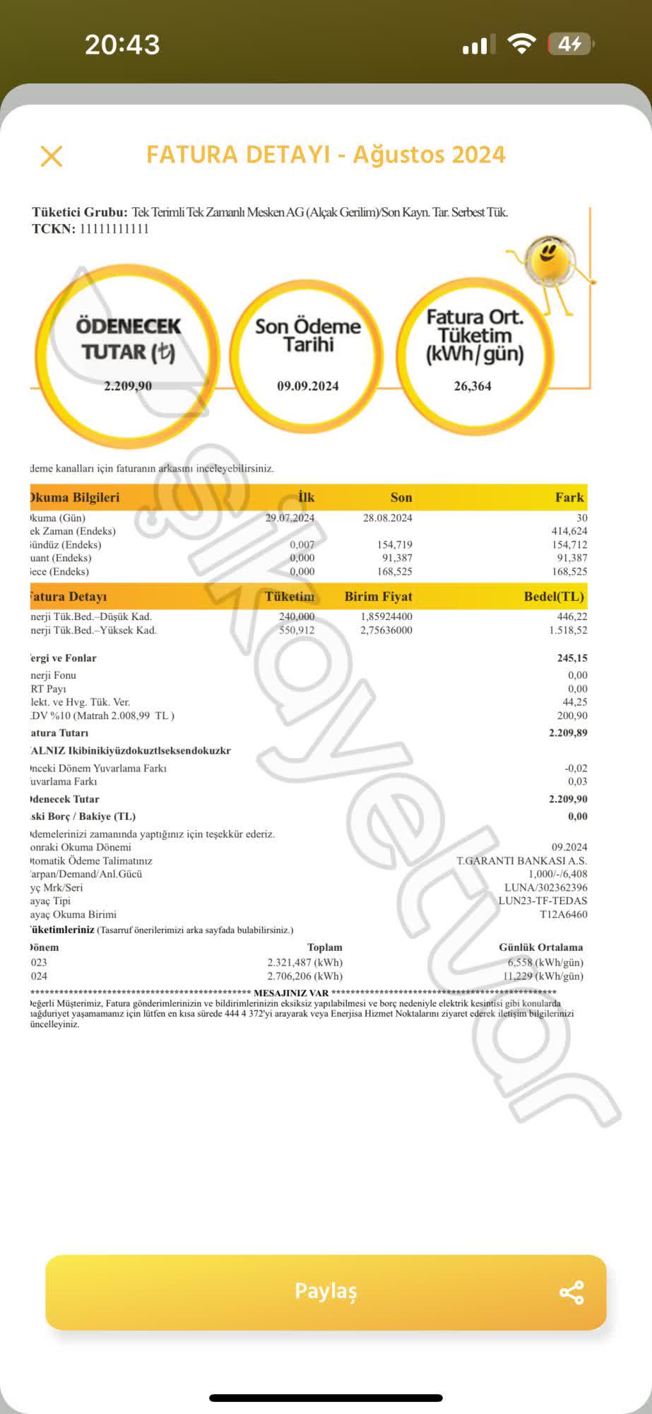 Enerjisa Toroslar Perakende Enerjisa Toroslar Elektrik Perakende Yüksek ...