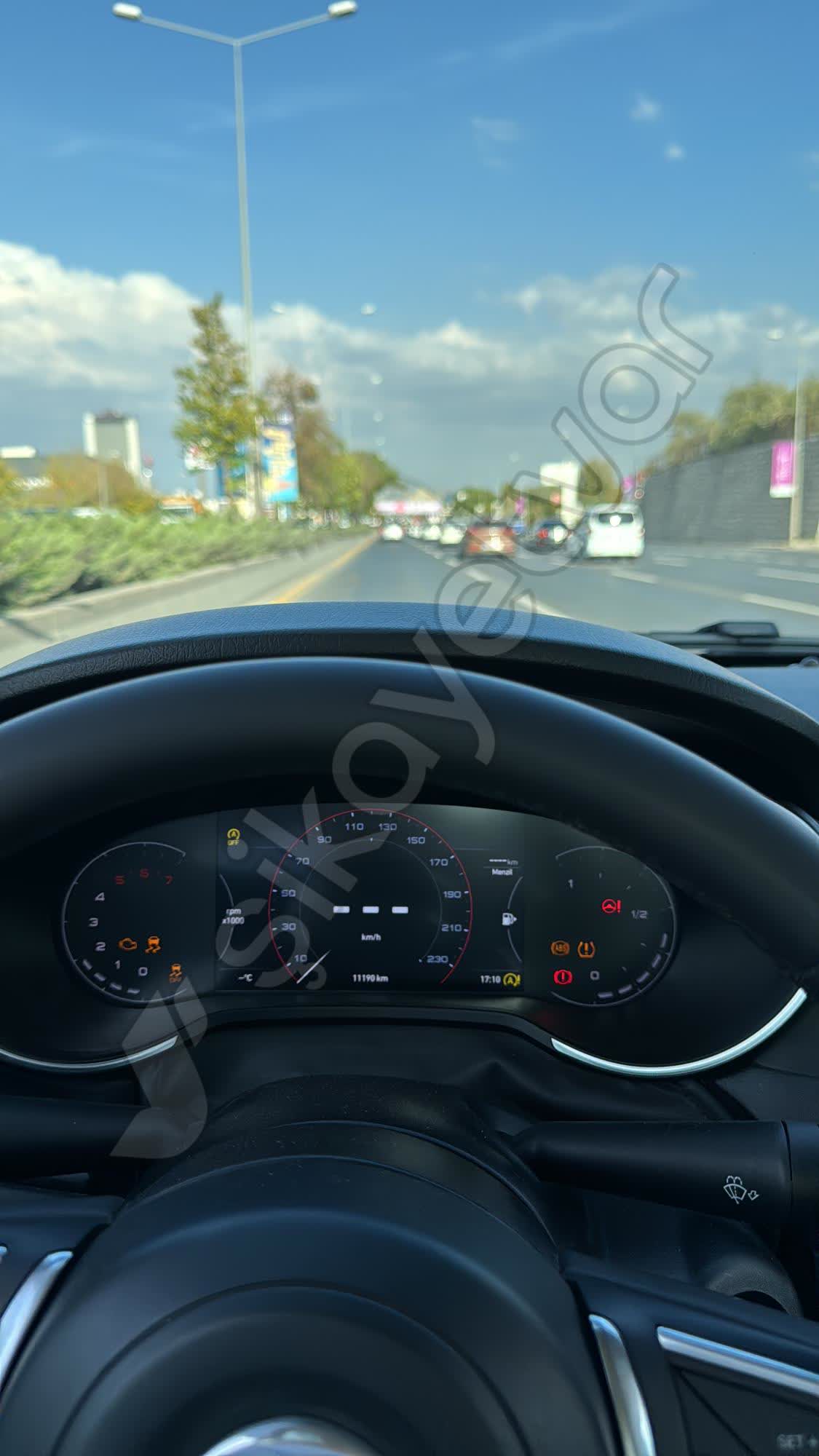 Fiat Fiat Egea Sedan Lastik Değiştirdikten ESP ABS City Mod Devre Dışı ...