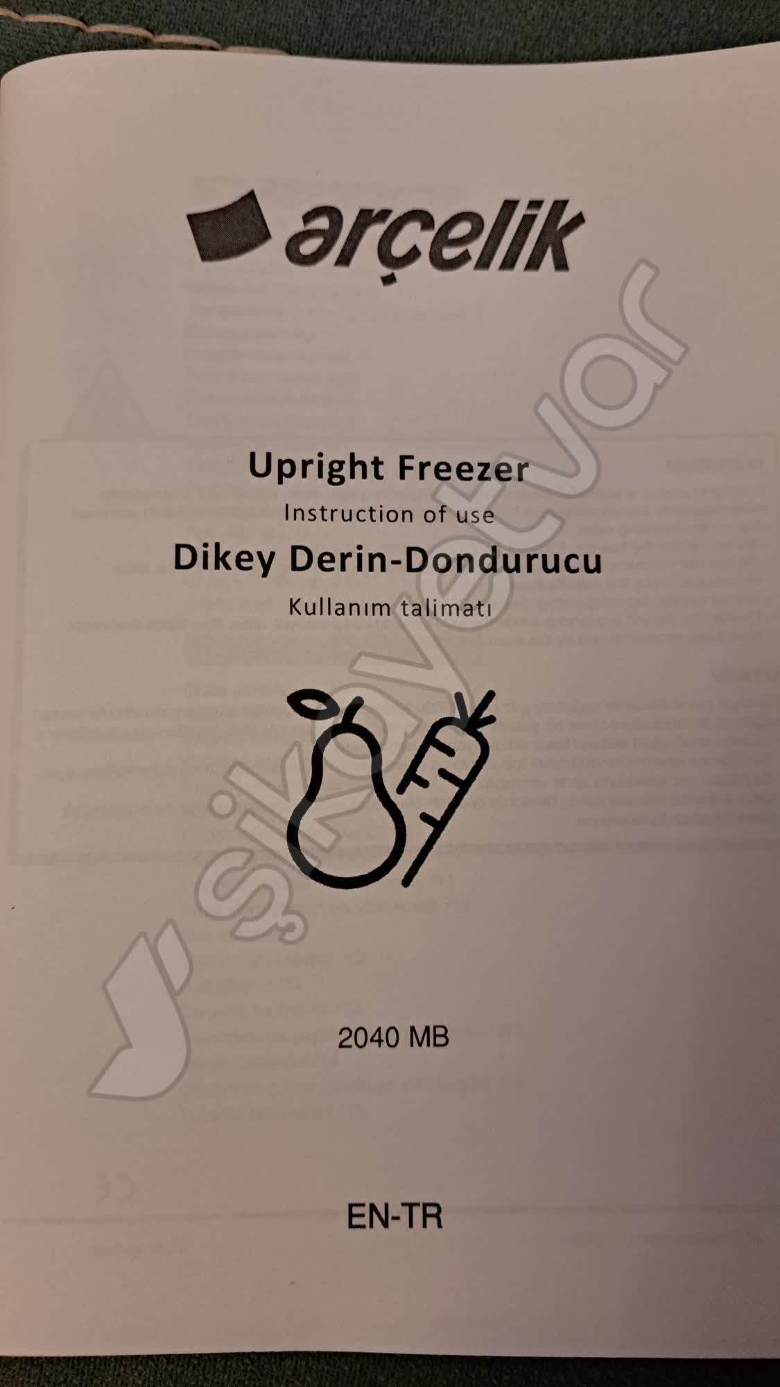 Arçelik Derin Dondurucu Motor Arızası ve Yetersiz Servis - Şikayetvar