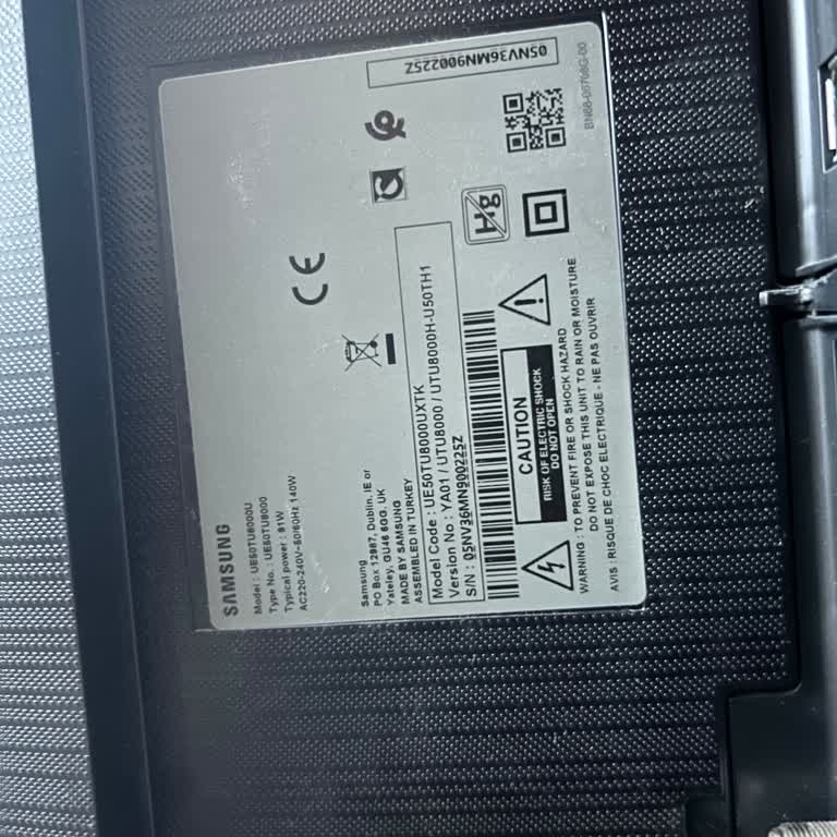 Samsung Televizyonun Erken Arızası Ve Yetersiz Müşteri Desteği - Şikayetvar