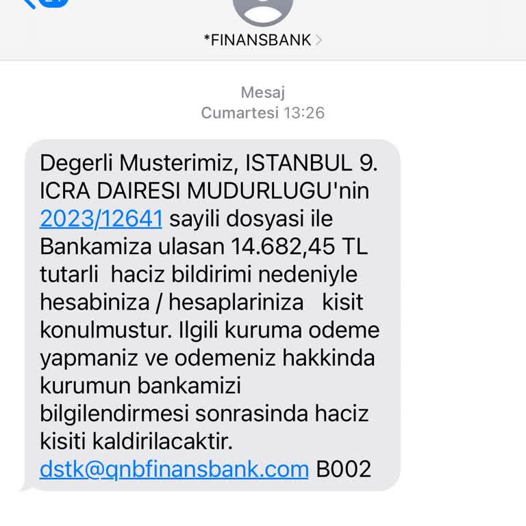 QNB Türkiye Blokeli Hesap Ve Rapor Parası Sorunu - Şikayetvar