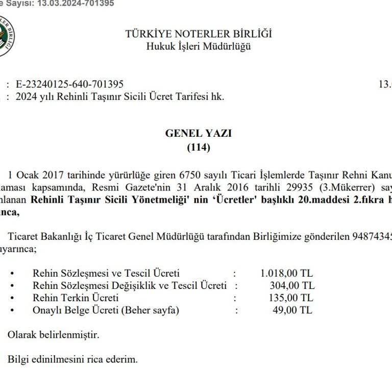 EminOtomotiv Eminevim İpotek Kaldırma Ücreti - Şikayetvar