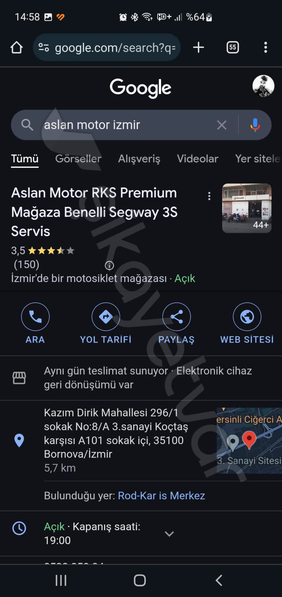 Aslan Motor (Yüksel Aslan) Şikayetçiyim - Şikayetvar