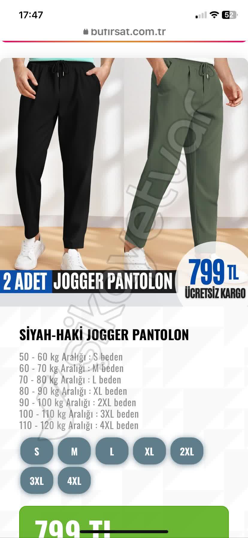 Dynamic İletişim ve Reklam Yanlış Sipariş. İstediğim Pantolon Yerine ...