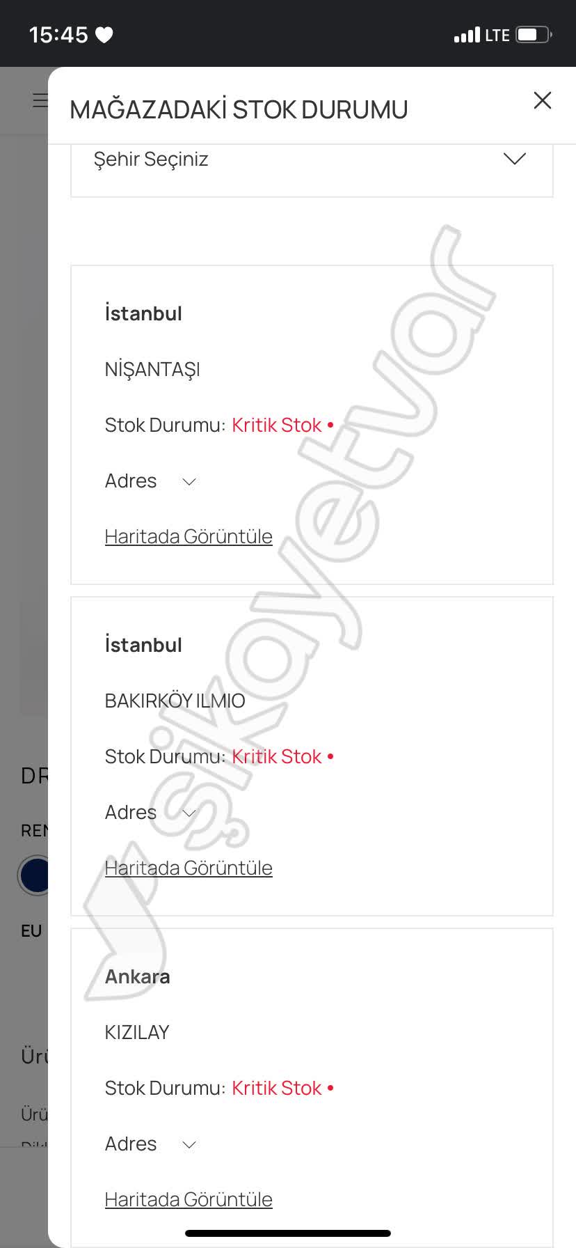 Seçil Store Fazla Para Alma - Şikayetvar