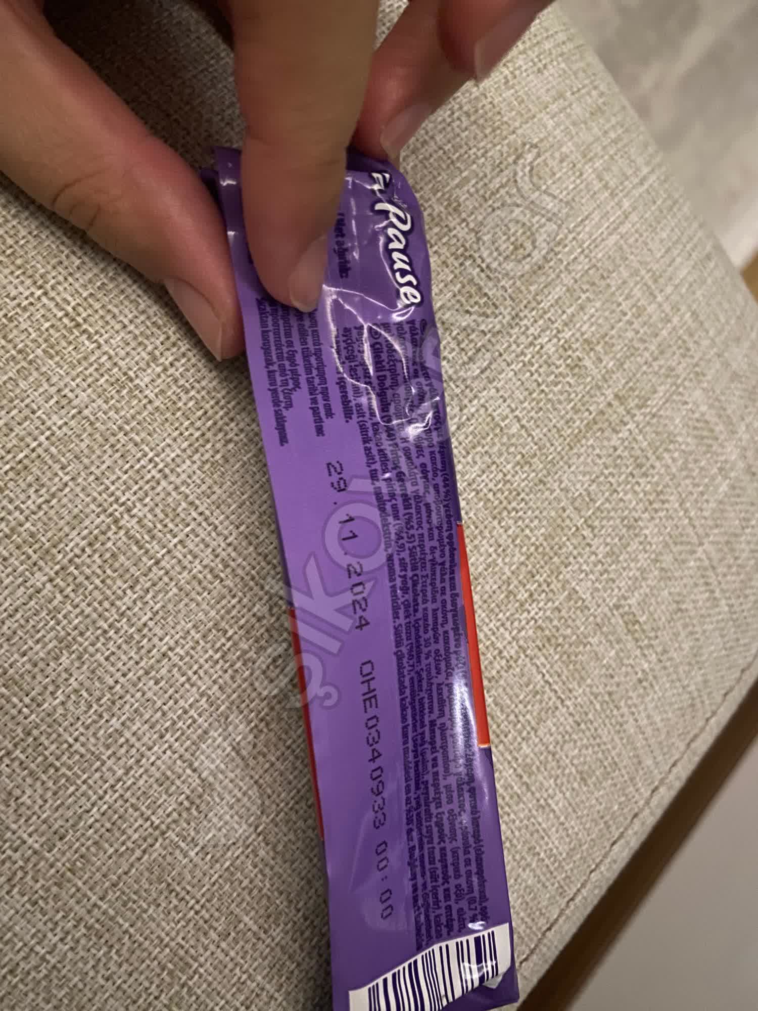 Milka Lila Pause Çikolata Bozuk Çıktı - Şikayetvar