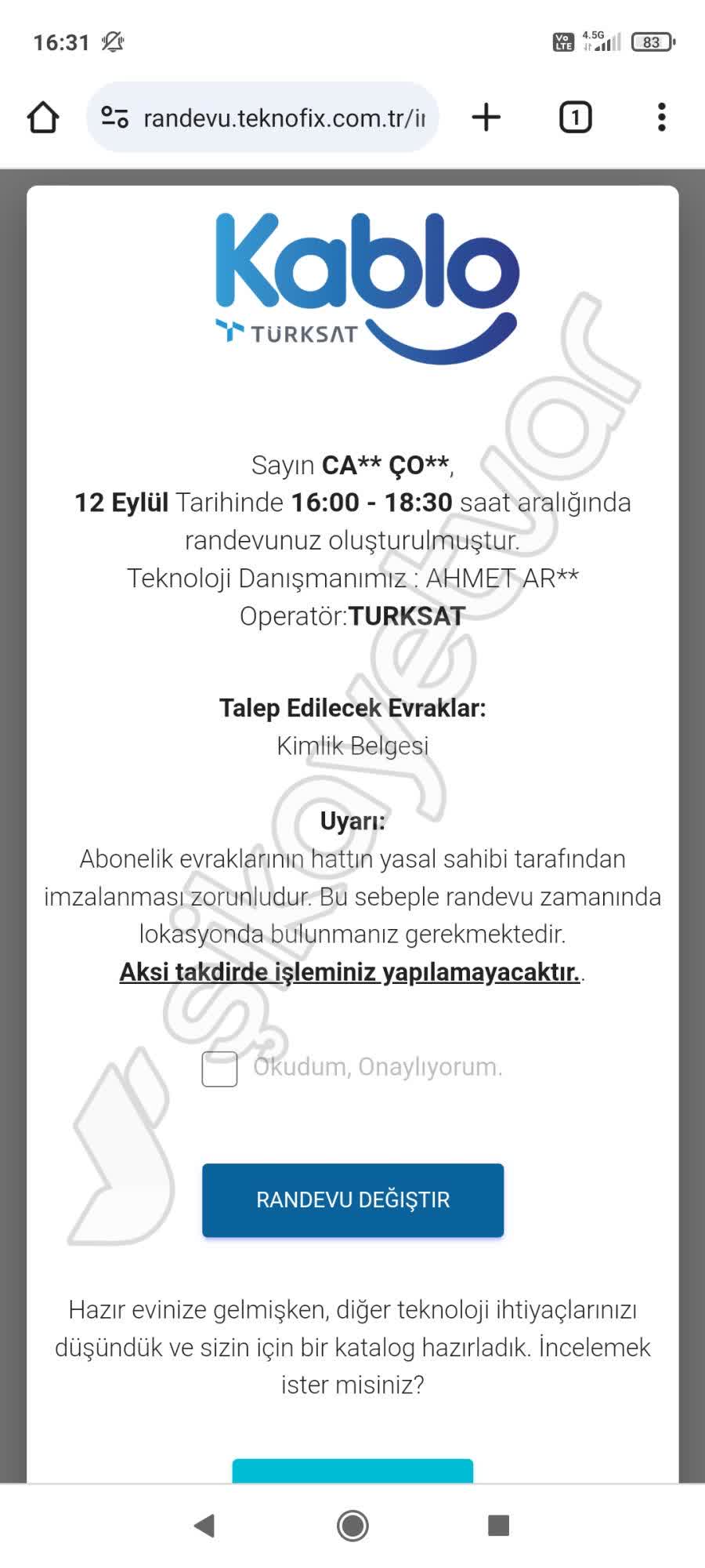 Teknofix TÜRKSAT Kablo İnternet Başvurusu. TÜRKSAT Kablo Netin ...