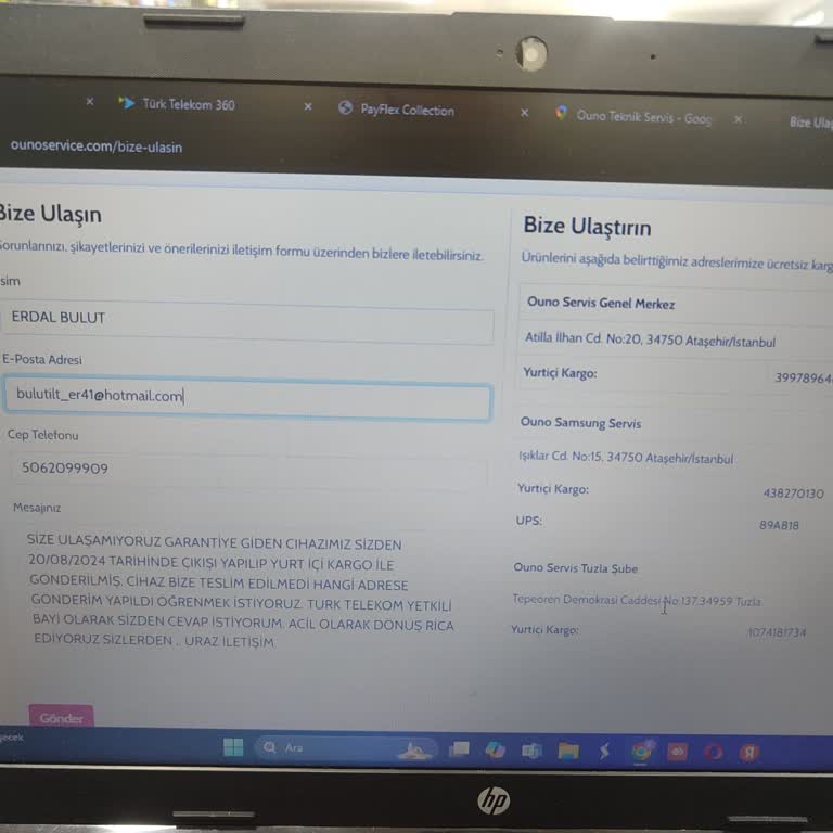 Ouno Service - Şikayetvar