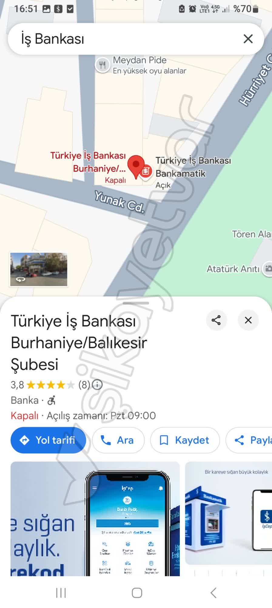 İş Bankası İşCep Uygulamasında Bakiye Sorunu Ve Yanıltıcı Bilgi - Şikayetvar