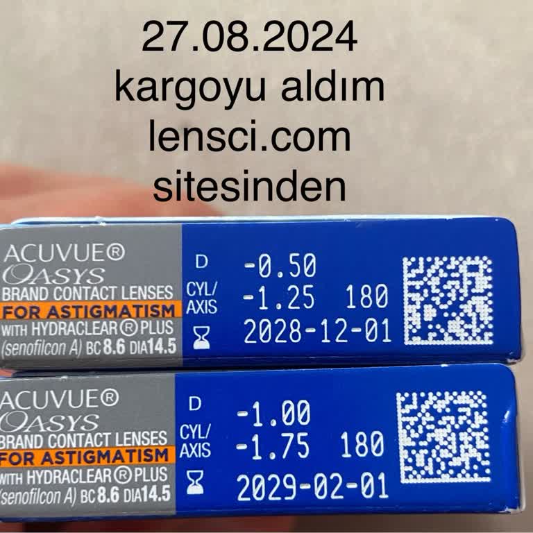 Acuvue Astigmat Lens Şikayetleri - Şikayetvar