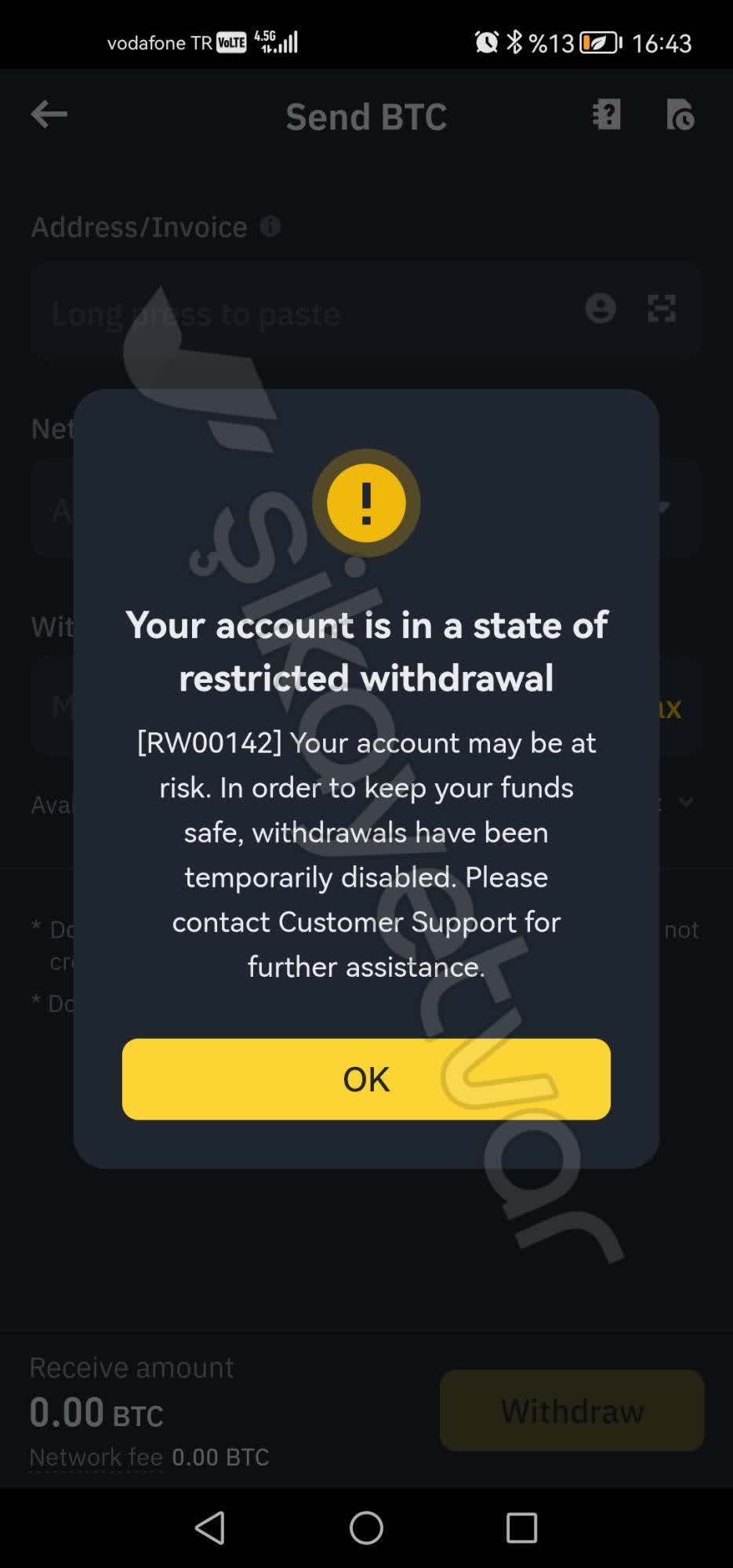 Mi cuenta de Binance suspendida por 28 días sin resolución - Xolvie