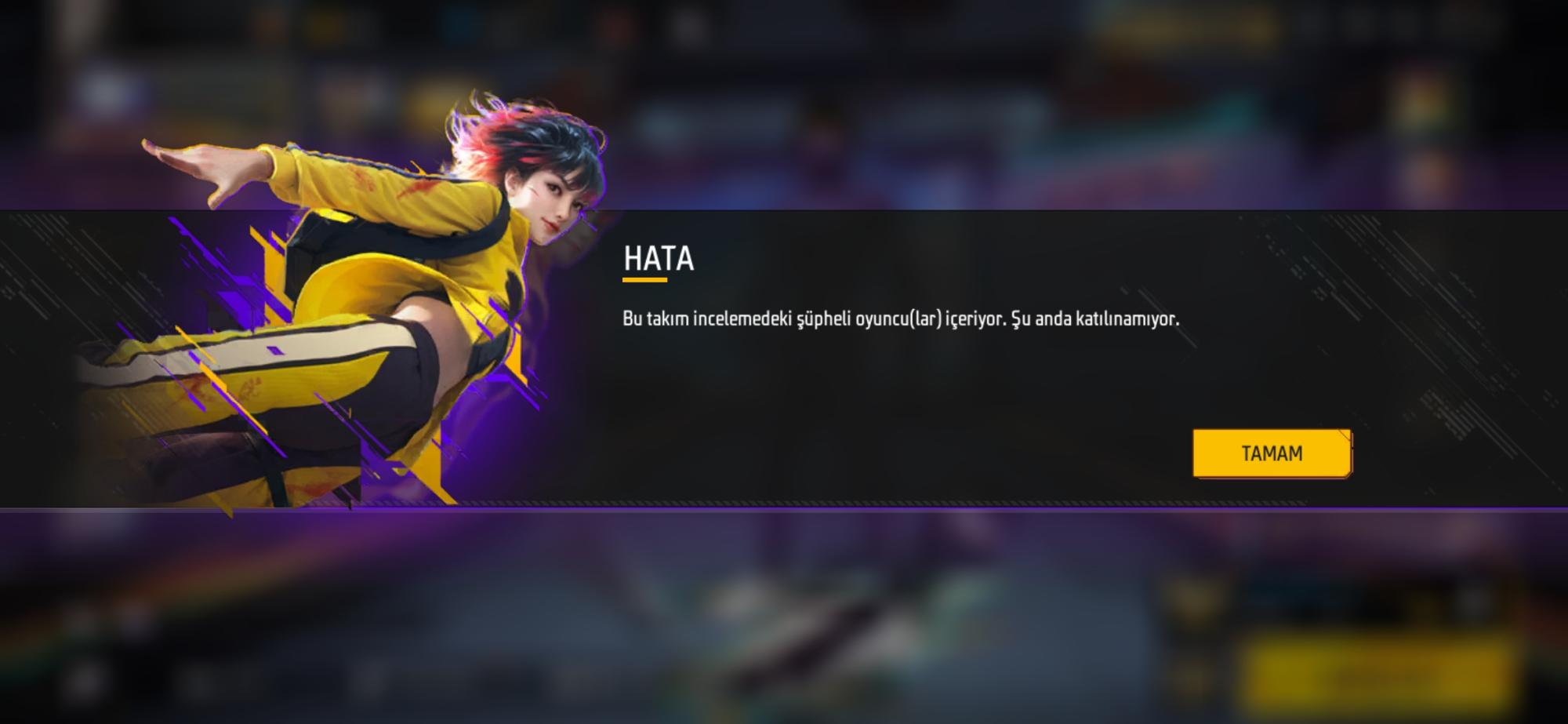 Garena Free Fire - Restricción de cuenta y error de jugador sospechoso ...