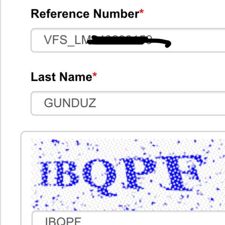 Seguimiento de Estado de Solicitud de Visa Malta en VFS Global No ...