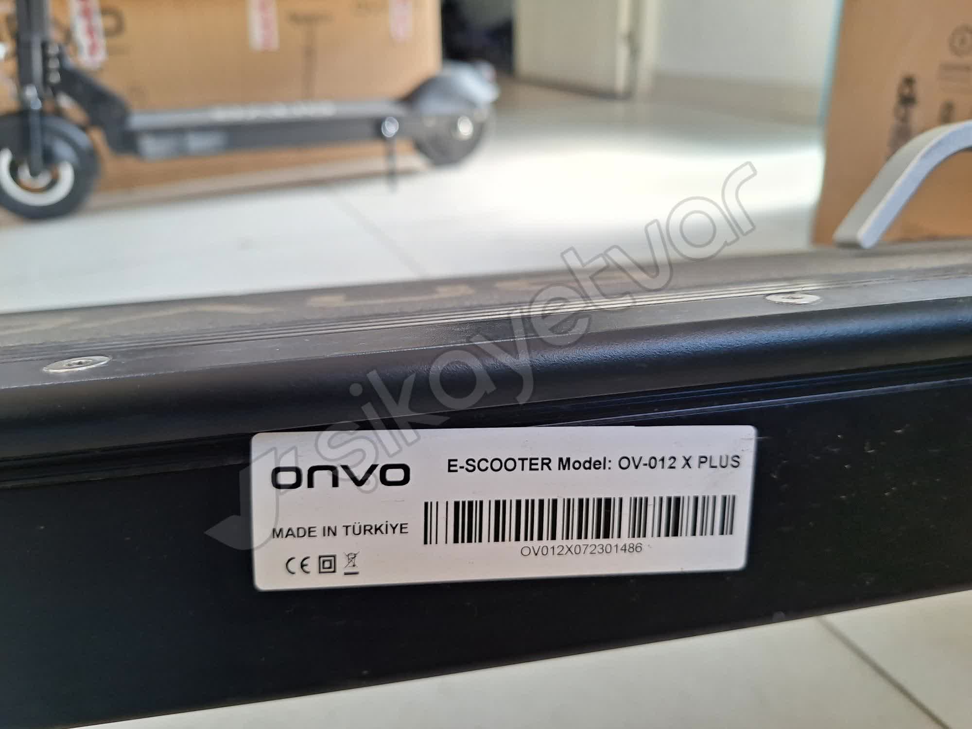 Onvo 12X Plus Gidon Kırılması - Şikayetvar