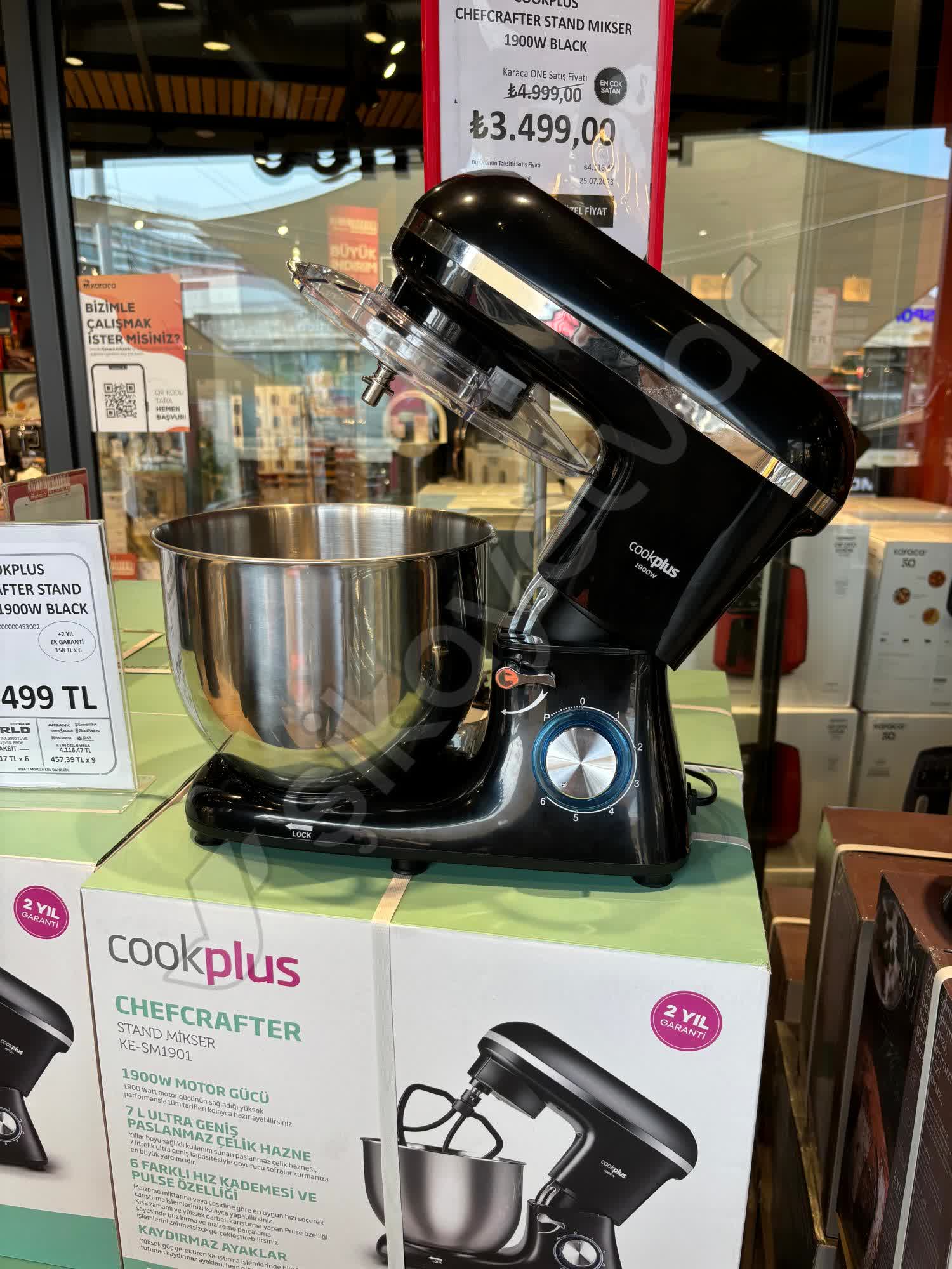 Cookplus Karaca Cookplus 1900w Hamur Yoğurma Makinesi - Şikayetvar