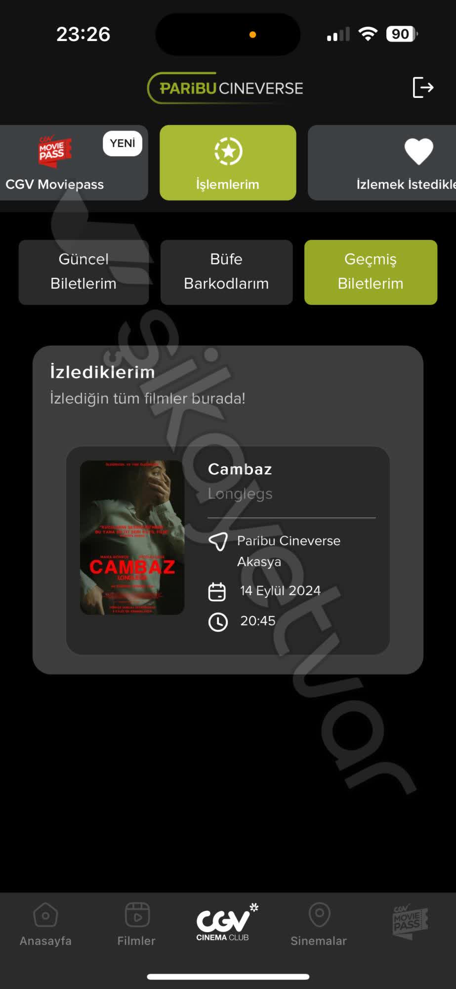 Paribu Cineverse Akasya AVM'de Karanlık Film Deneyimi! - Şikayetvar
