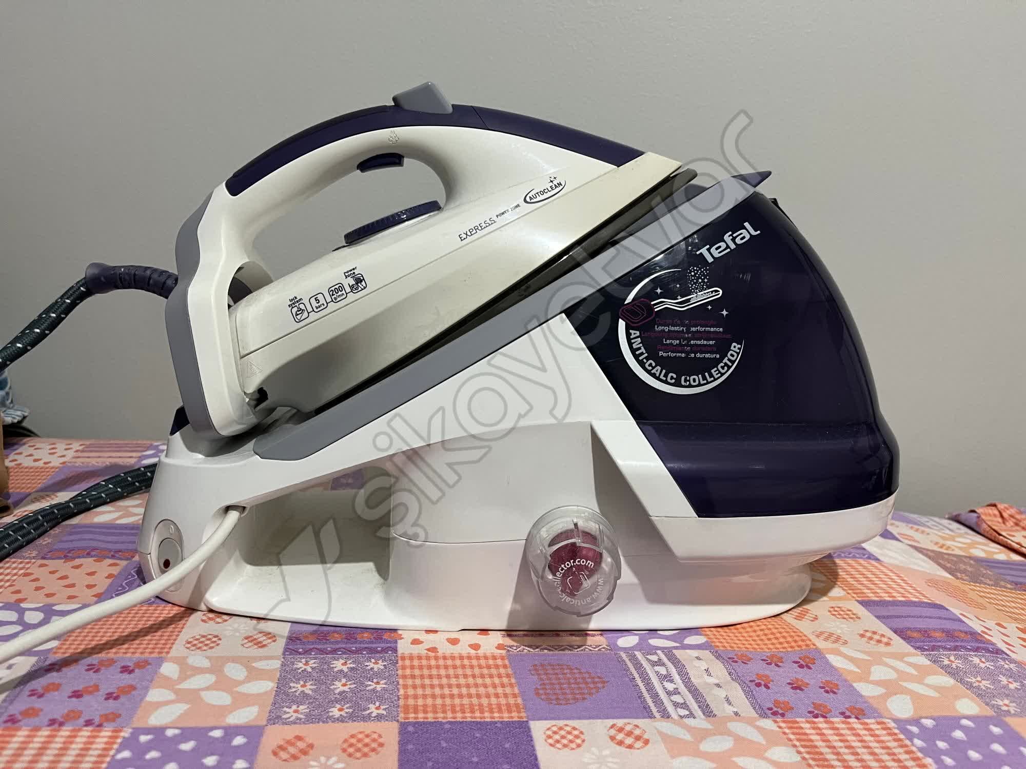 Tefal Gv7485 Express Power Zone 2000 W Buhar Kazanlı Ütü Su Isıtmaması ...